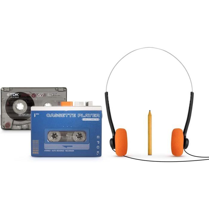 BIGBEN Baladeur Cassette Bluetooth 5.4 - Enceinte BT, Enregistreur ...