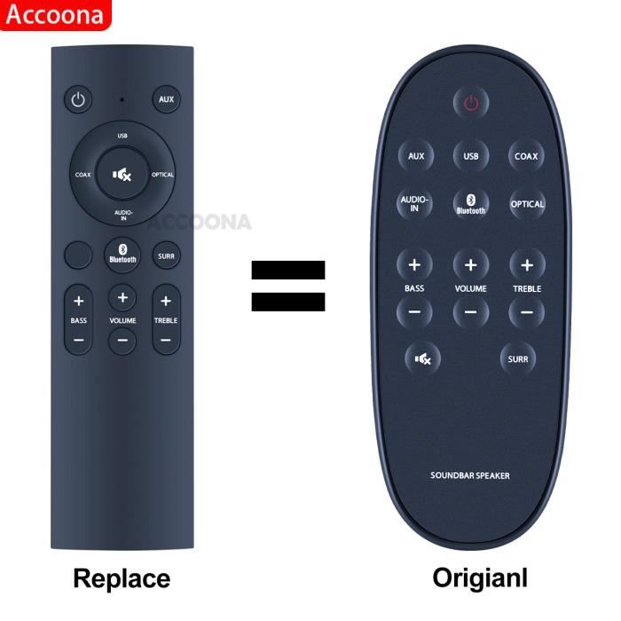Système de barre de son haut-parleur TV, télécommande pour Philips ...