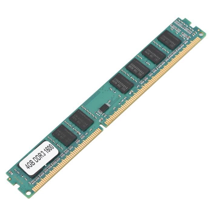 DDR3 4GB Carte de module RAM Mémoire 240Pin Mini 1600MHz PC3-12800 pour ...