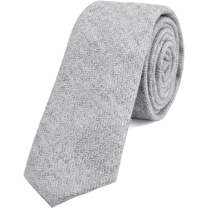 Fine cravate de coton Tweed pour hommes 6 cm.[Z1335] - Cdiscount Prêt-à ...