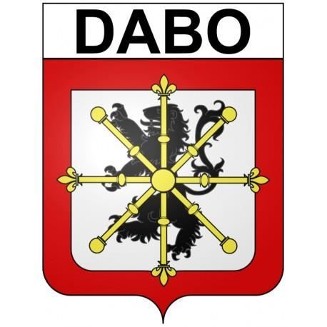 Dabo 57 ville Stickers blason autocollant adhésif - Taille : 8 cm ...