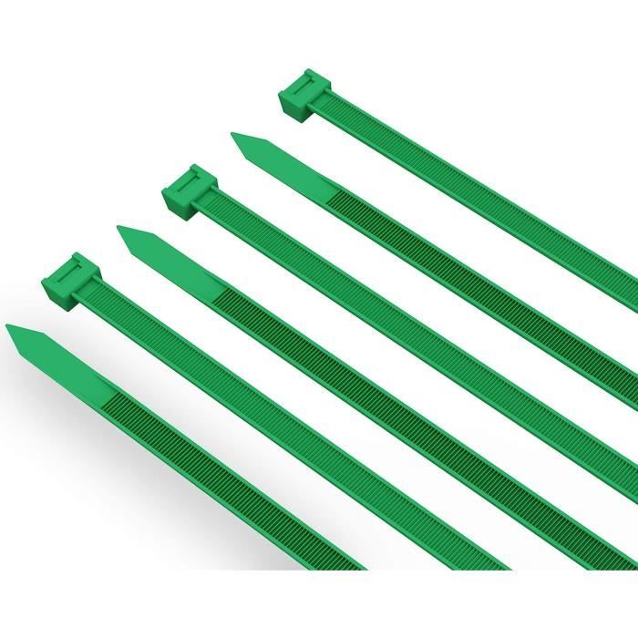 Rislant Collier de Serrage Plastique 100 Pièces 100 mm x 2,5 mm Attache ...