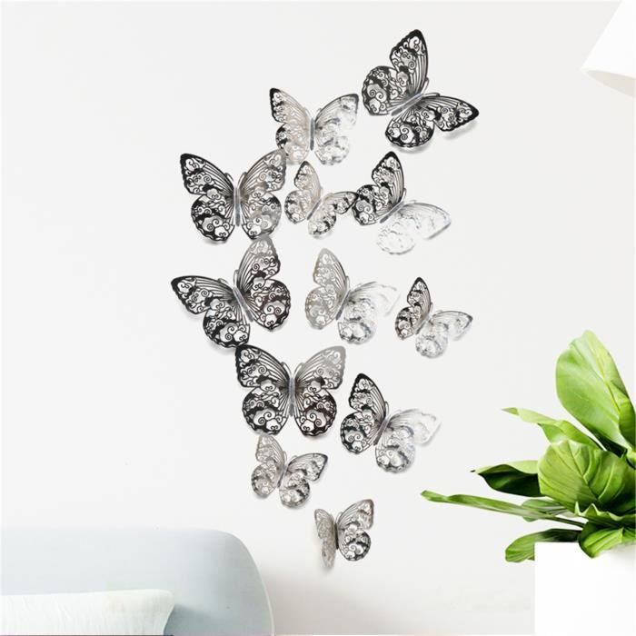 Papillon Métallique Mural: Papillon Métallique Pour Mur – XNCNS