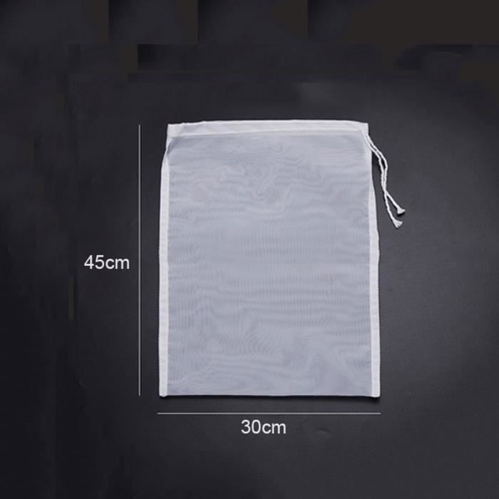 Passoire,Filtre à lait de soja, sac à lait de noix, thé, café, huile ...