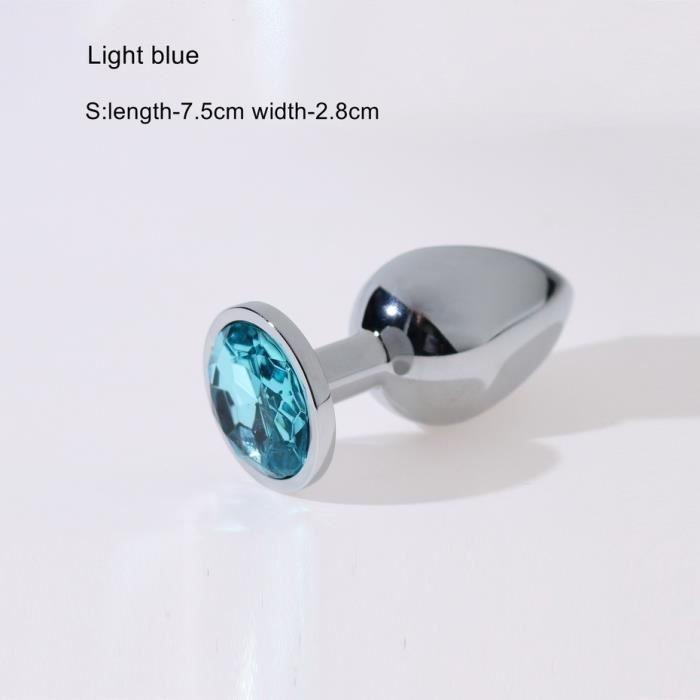 Seaseliz Plug Anal Étanche En Acier Inoxydable Toucher Lisse Anal