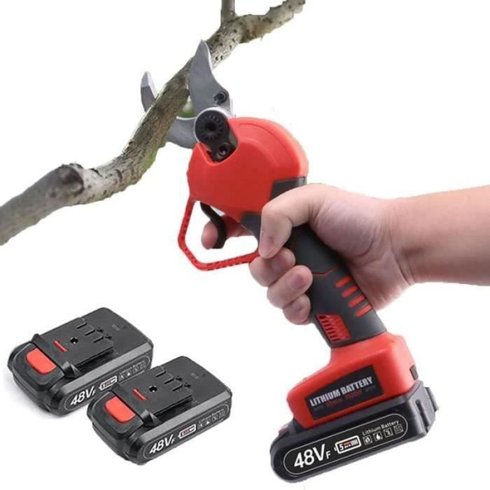 Sécateur Professionnel sans Fil électriqueDiamètre de Coupe ...