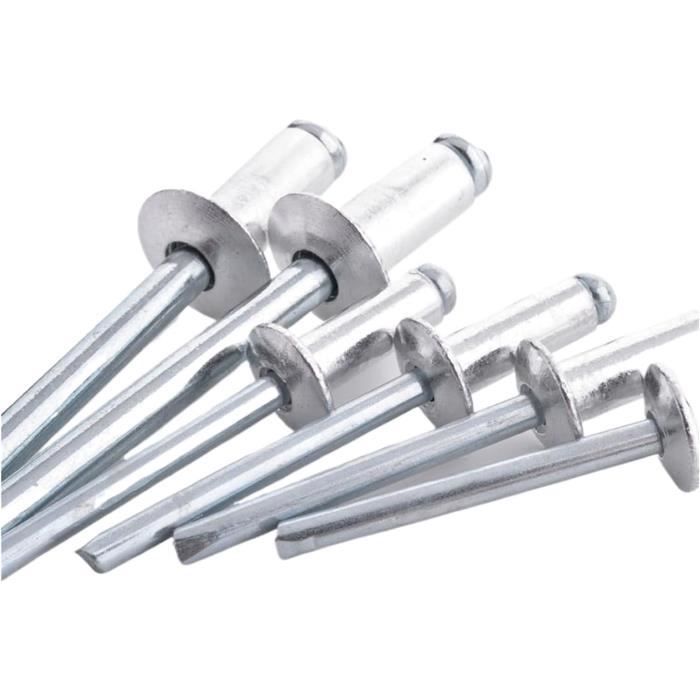 Rivets 10 À 100 Pièces M3.2 M4 M5 M6, Tête De Champignon En Aluminium ...
