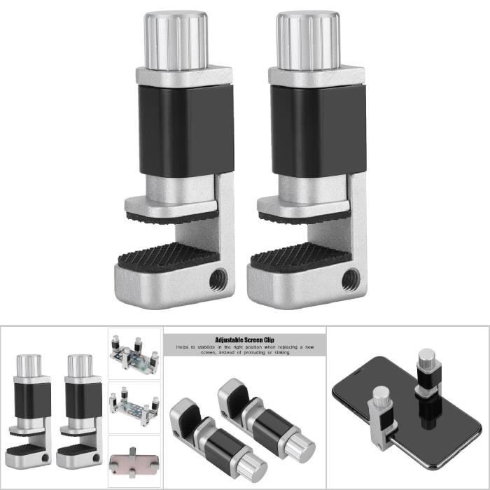 Fixation À Clip Réglable Pince De Fixation Réglable Pour Écran Lcd, 2 ...