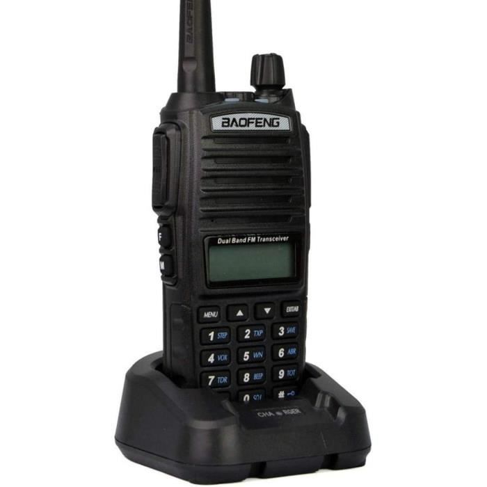 LARGER UV-82 8 W Haute Puissance Ham Radio Double Bande Talkies Walkie ...