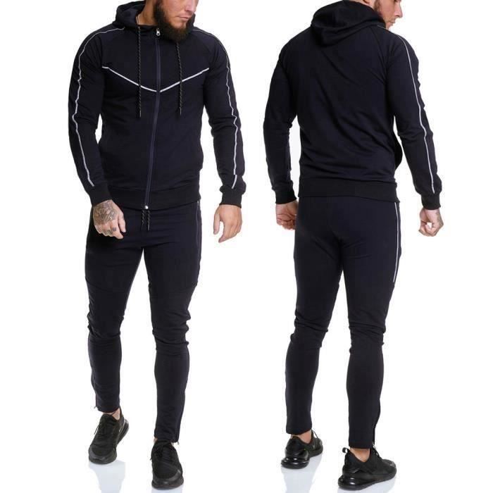 Survêtement Multisport - Survêt 13106 - Homme - Bleu marine - Bande ...
