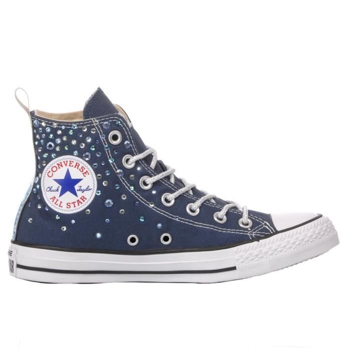 Converses Femme Bleu