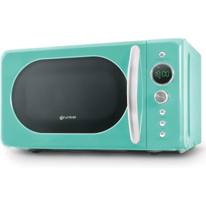 Micro-Ondes De 20 L De Capacité Mw-20 Avec Design Vintage Et 5 Niveaux ...