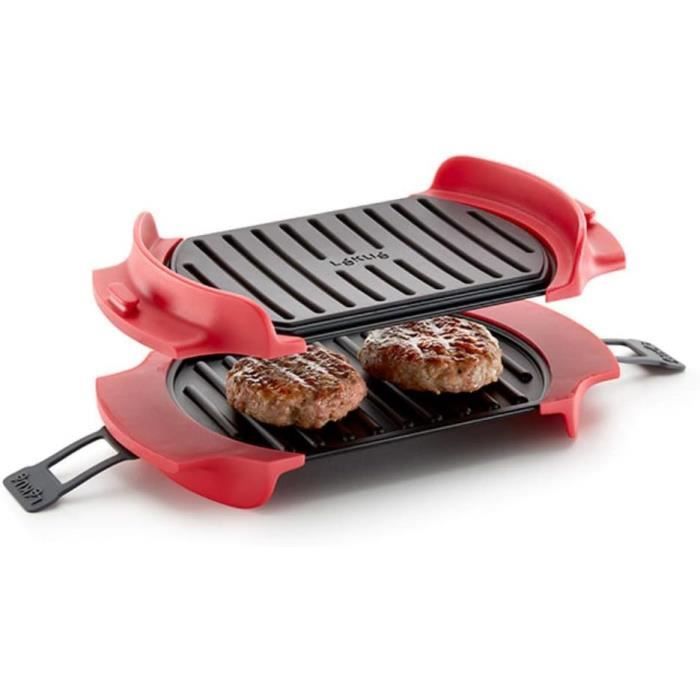 0220400R14M500 Grill Pour Micro-Ondes, Rojo Y Negro, Standard, 25.2 X ...