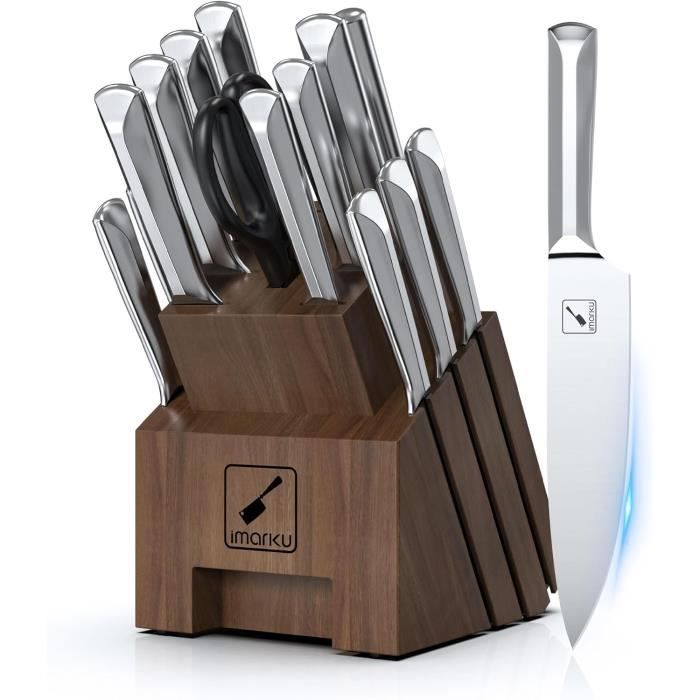 Ensemble De Couteaux,Ensemble De 16 Couteaux De Cuisine De Qualité ...