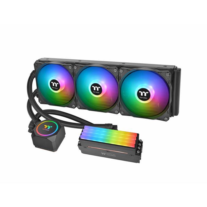 THERMALTAKE FLOE RC 360 MEMORY & CPU AIO LIQUID COOLER CL-W290-PL12SW ...