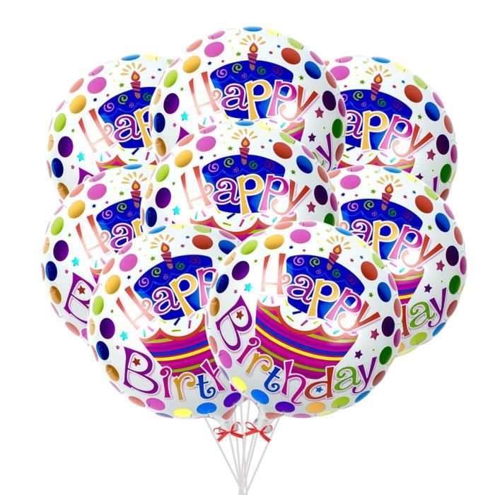 20 pièces 18 pouces en aluminium ballon ballon Mylar ballons ...