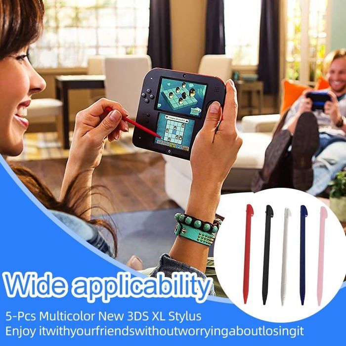 Stylet tactile pour consoles DS - ARNUSA - 10 pièces - 5 couleurs ...