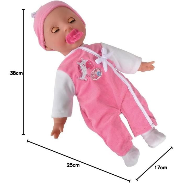 Simba - Laura Poupée Parle - 38cm - Corps souple - 24 sons - Piles ...