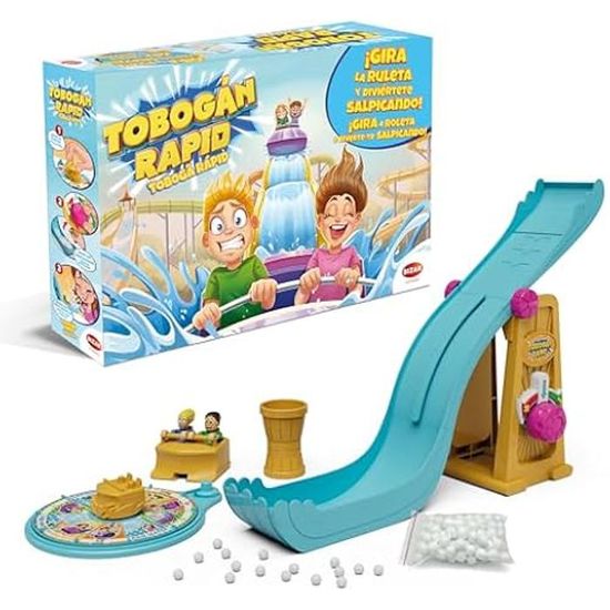 Jeu de société - BIZAK - Tobogan Rapid - Amusant pour toute la famille ...