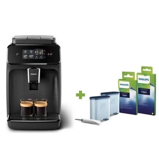 Machine expresso broyeur automatique - PHILIPS - EP1200/00 - 1500 W - 275 g de grains - Noir ...