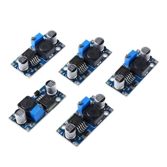 LM2596 Modules d'Abaisseur de Tension DC-DC 1.23-30V Régulateur Convertisseur ajustables(lot de ...