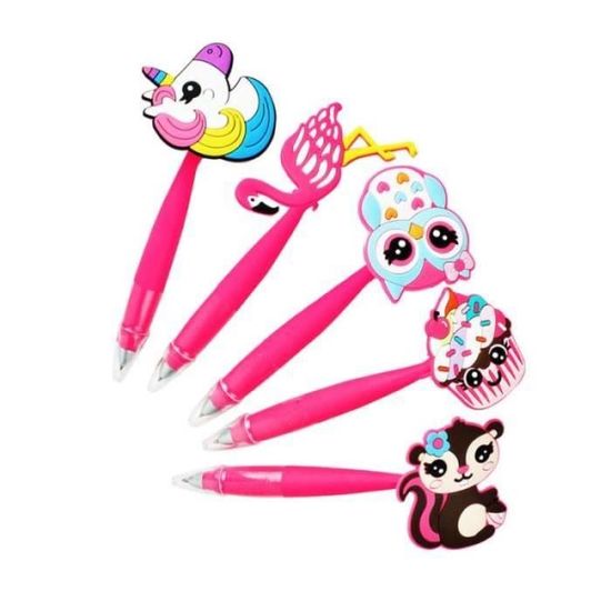 STYLO - PARURE DE STYLO - RECHARGE 1 pc beau stylo à bille dessin animé ...