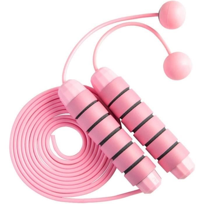 Corde À Sauter Réglable Avec Balle Sans Fil En Pvc - Corde À Sauter ...