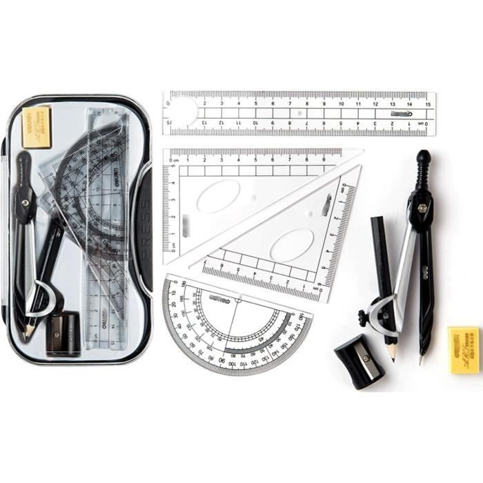 Compas Scolaire Outil De Dessin D'Étudiant Multifonctionnel Ensemble De ...
