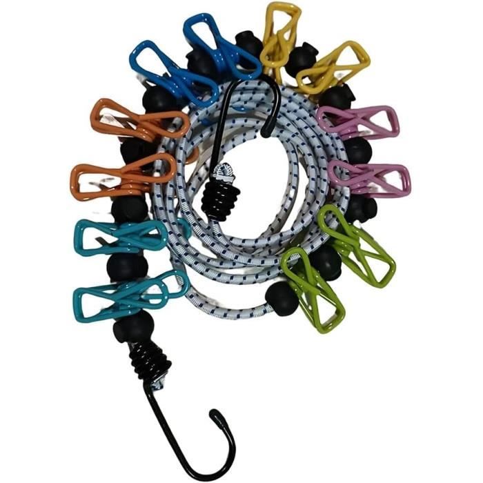 Corde Linge Portable Corde Linge Rétractable De Voyage Élastique ...