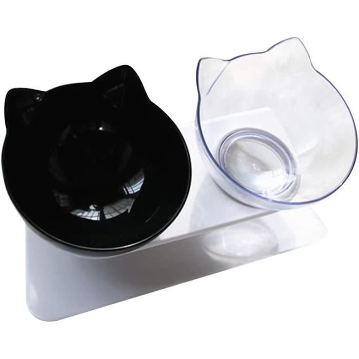 Bol Gamelle pour Chat à Un Bol Double Bol de Nourriture pour Chien ...