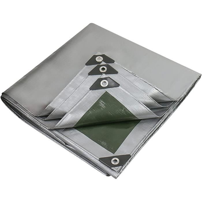 Bache de Protection avec Oeillet 2x2m, Bache de Protection Exterieur ...