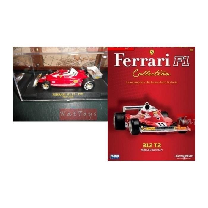 Ferrari Collection 312 T2 1977 Niki Lauda + BOX +fas. DIE CAST 1:43 Model - Cdiscount Jeux - Jouets