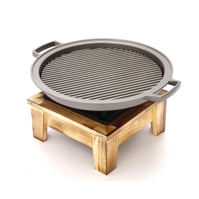 Rond Grill à Barbecue de Style Japonais, Poêle à Charbon Portable, pour ...