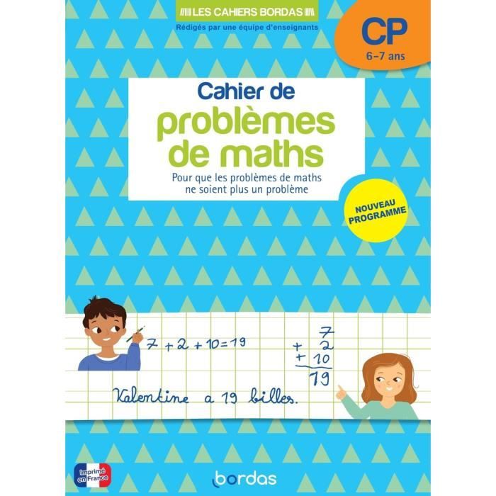 Cahier de problèmes de maths CP - Bordas - Le Madec Herve/Wormser ...