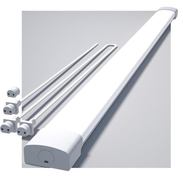 Neon Led 120Cm, 36W 3960Lm Blanc Froid 5000K Tube Led Connexion En ...