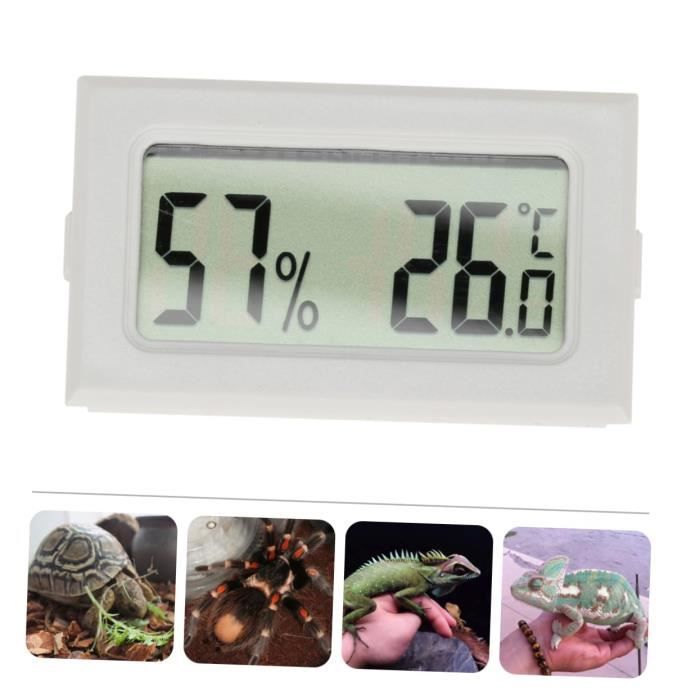 5 Pièces Thermomètre À Reptiles Hygromètre Thermomètre Digital ...