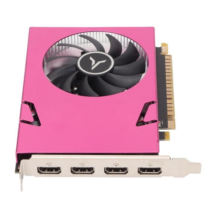 Carte graphique - Yeston - GT730 - 4 Go GDDR5 - 4K - HDR - 10 bits ...