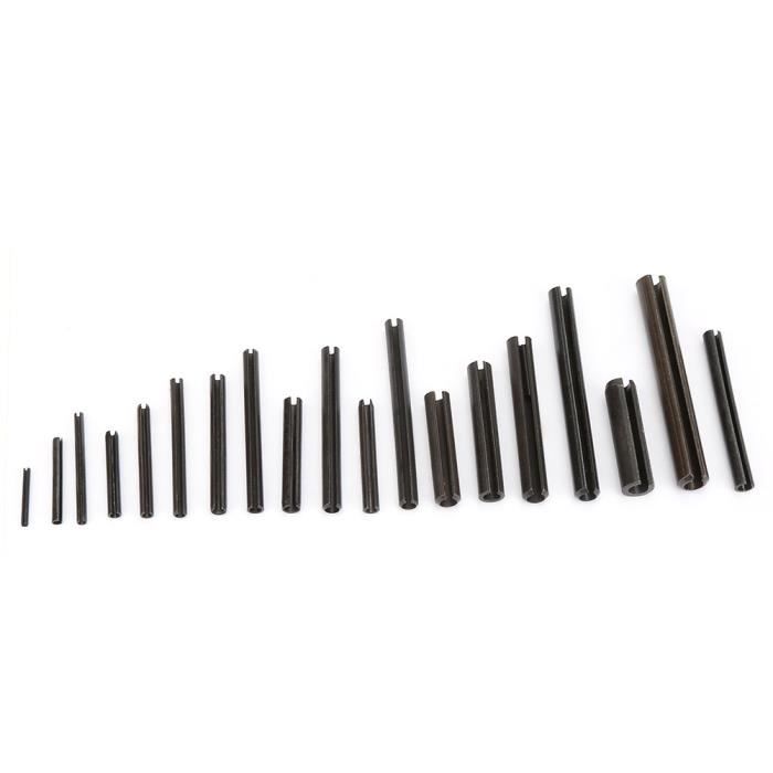 SAL goupille à ressort 450 pcs Goupilles Cylindriques à Ressort en ...