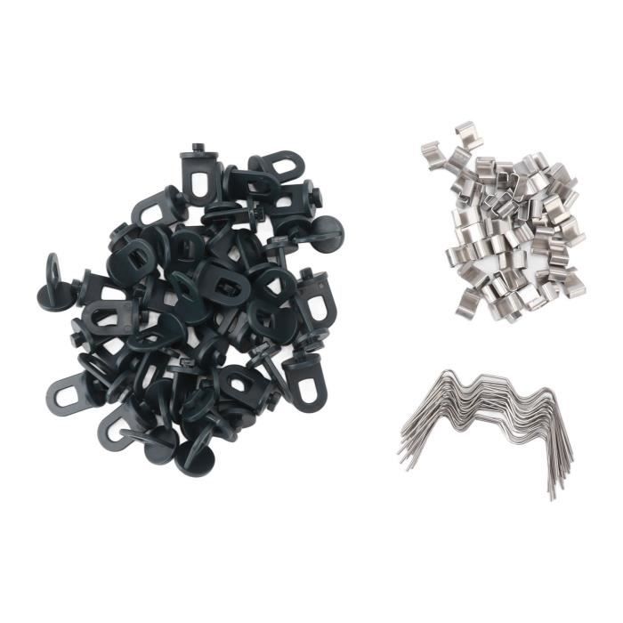 Clips de vitrage pour serre Kit de réparation de fenêtre de serre de 50 ...