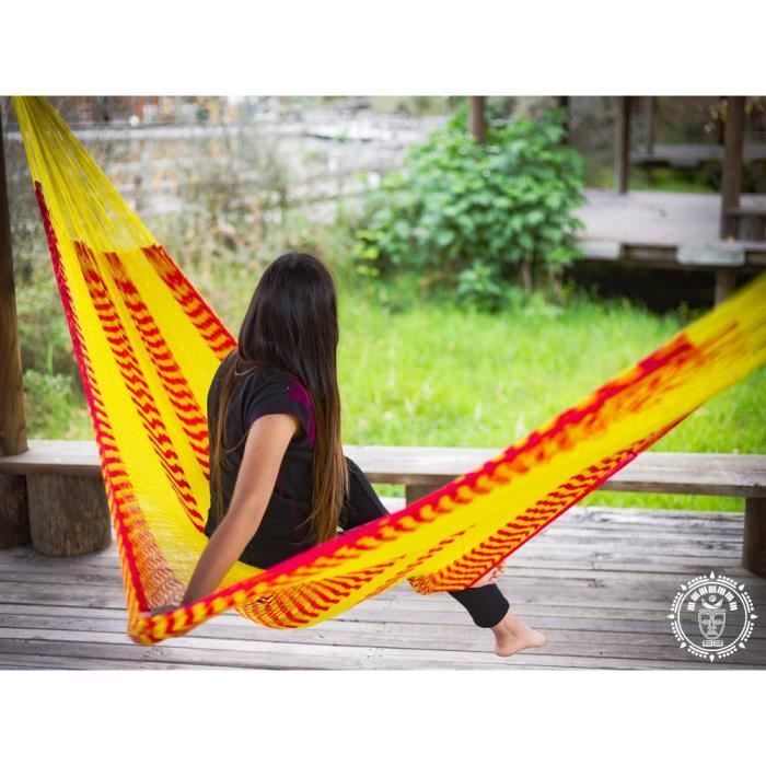 Hamac Mexicain, fabriqué à la main dans les régions du Chiapas au sud ...