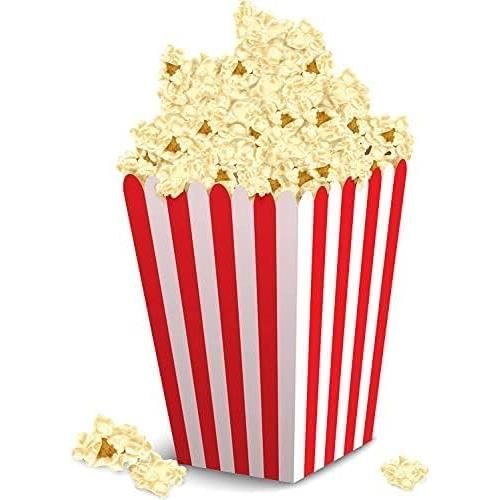 36Pcs Popcorn Boîtes, Partie Carton Bonbon Conteneur Fête Boites ...