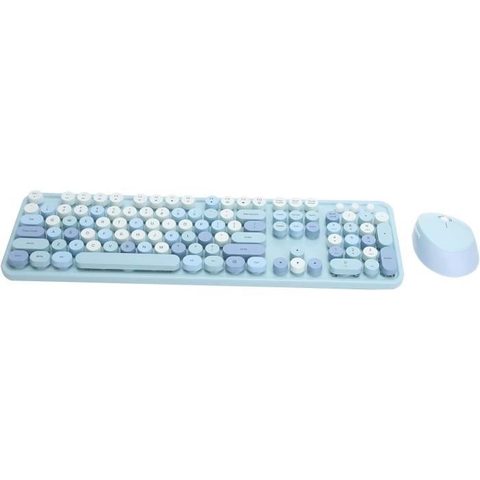 Clavier Sans Fil Et Ensemble Clavier Et Souris Sans Fil 104 Touches 2,4 ...