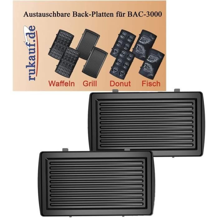 Plaques De Change Des Grill Électrique Bac Pour Boulangers Bac-3000 (Grill)[J382] - Cdiscount ...