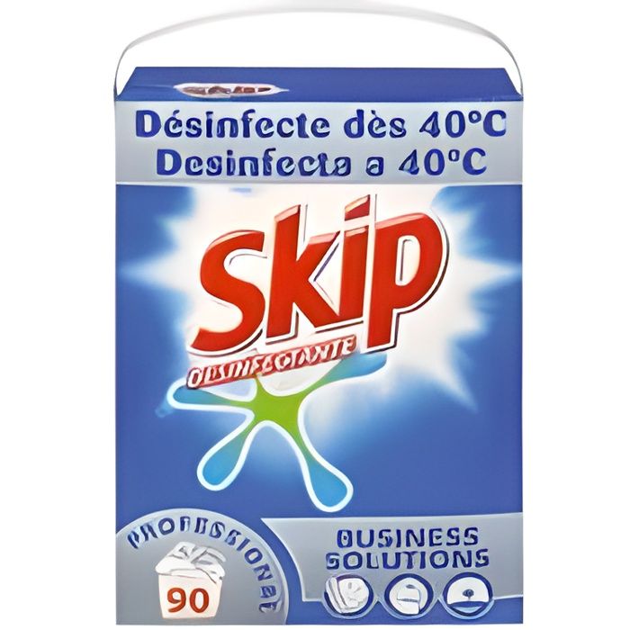 Lessive poudre Skip désinfectante - Baril de 10… - Cdiscount Au quotidien