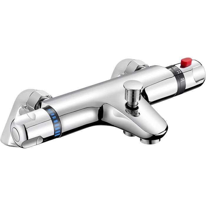 AIMOYO Mitigeur Baignoire Thermostatique, Mitigeur Douche ...