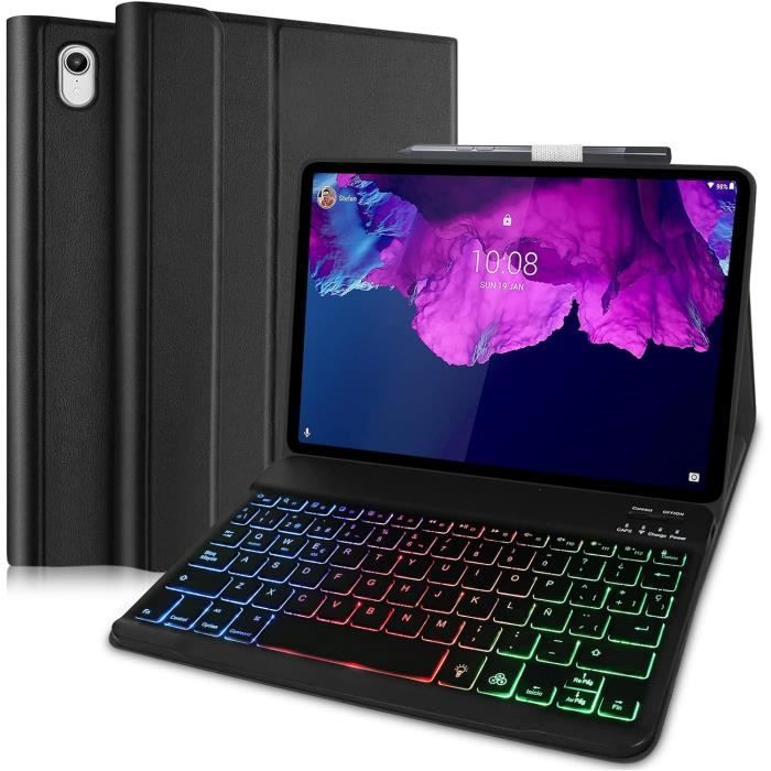 Étui Avec Clavier Pour Lenovo Tab P11 Et P11 Plus Tb-J606-Tb-J607 ...