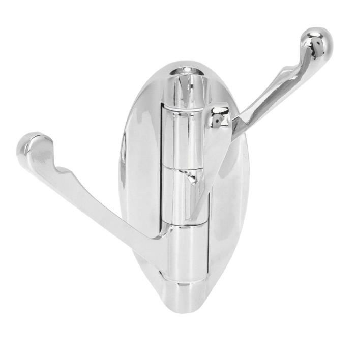 ZJCHAO Crochet mural Crochet de vêtements Support mural 180 degrés ...