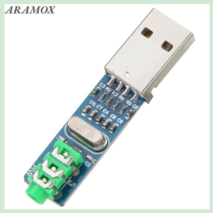 ARAMOX Mini USB DAC Decoder Board 5V mini USB DAC Decoder PCM2704 USB ...