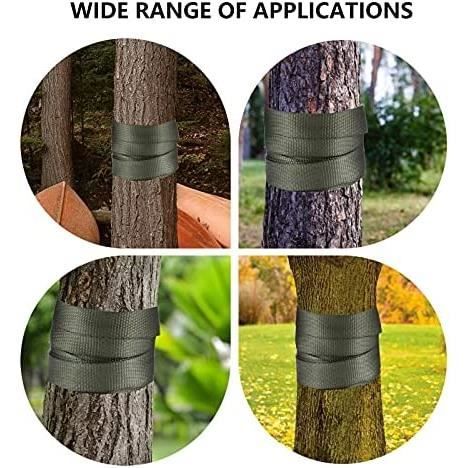 Lot de 50 sangles de fixation pour arbre de jardin - En nylon durable ...