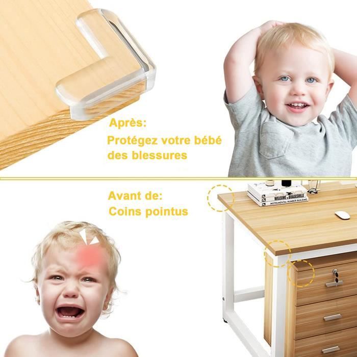 Coin de Table Protection Bebe, Protection Coin de Table pour Bébés ...
